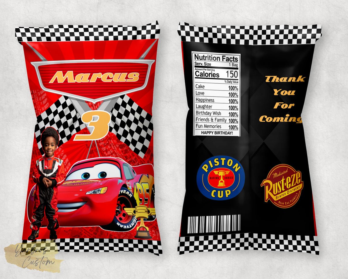 CARS CHIP BAG TEMPLATES – Yarbros Custom