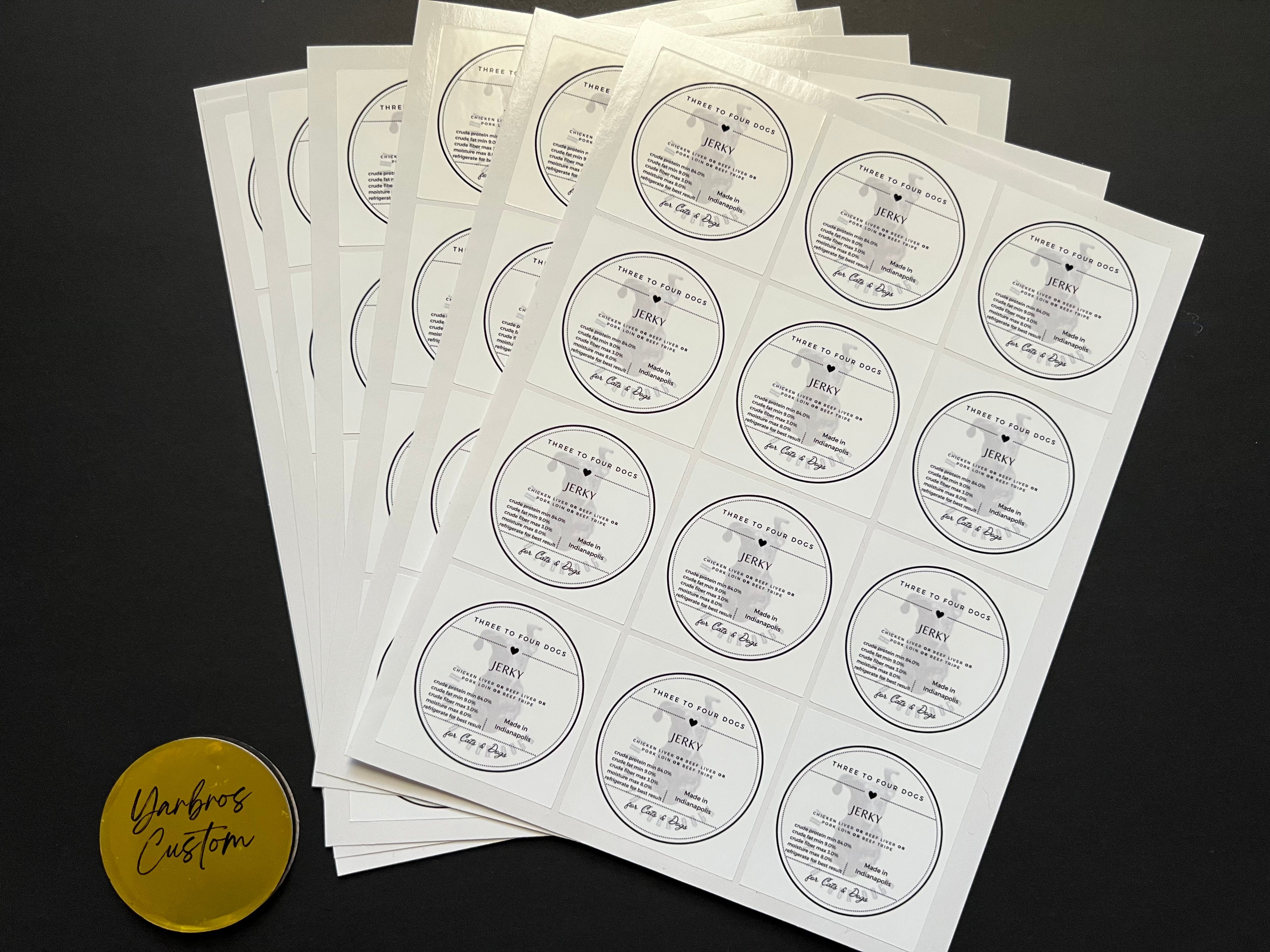 Business Sticker/Labels – Yarbros Custom