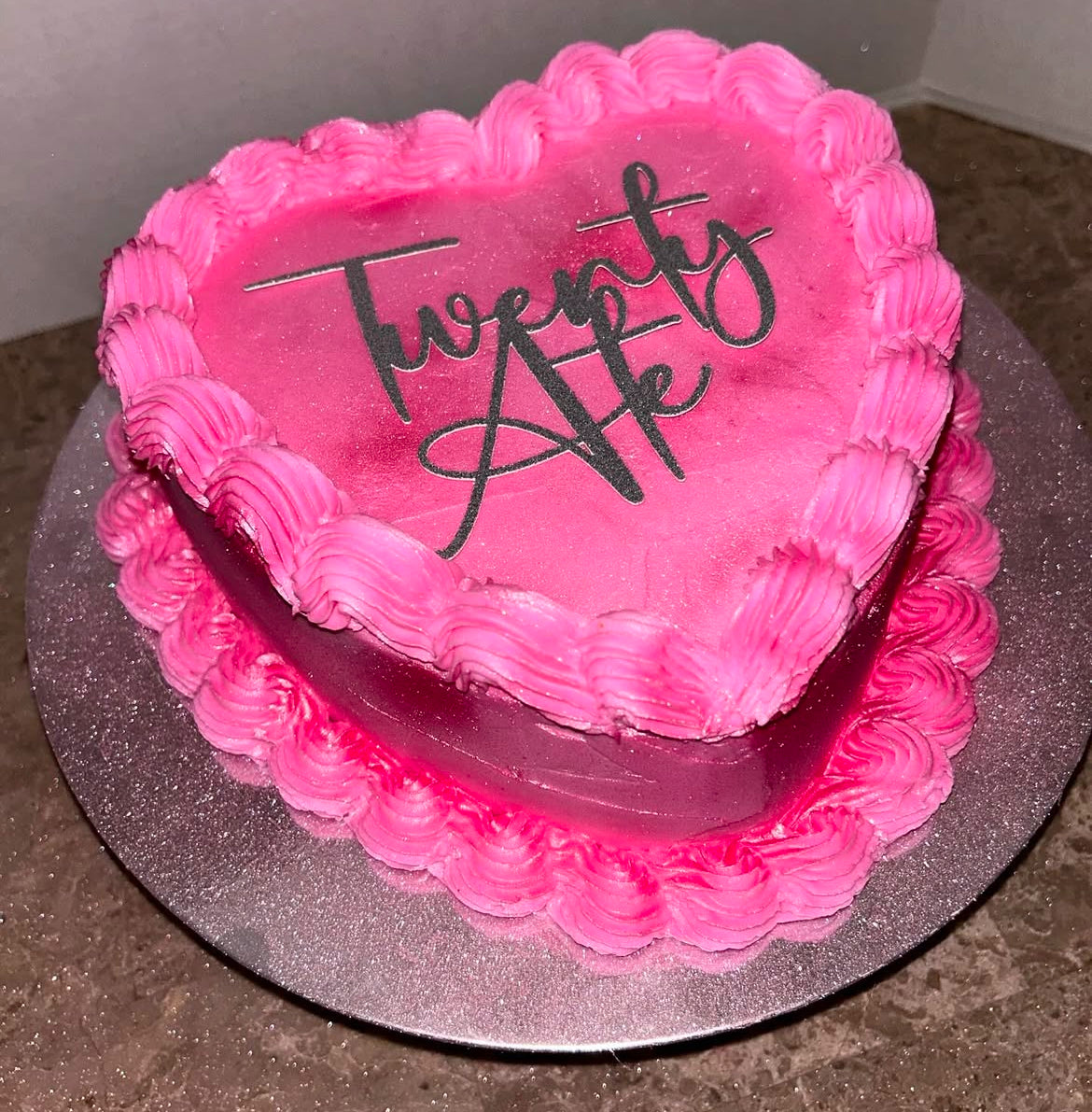 Twenty Ate Cake Topper – Yarbros Custom